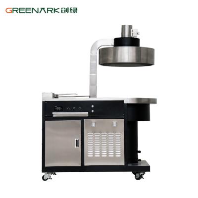 China Professional Automatic Rotating Electric Charcoal Grill - Dual Mode, 304 Stainless Steel for sale