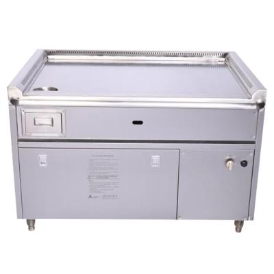 China Commercial Teppanyaki Grill Table 1200mm-2400mm Stainless Steel 304 for sale