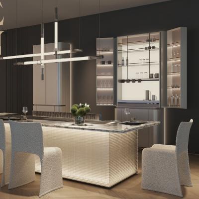 China Tailor-Made Teppanyaki Grill Table with Free Design Consultation and Advanced Ventilation Technology for sale
