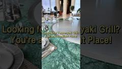 Showcase a stunning Teppanyaki Grill
