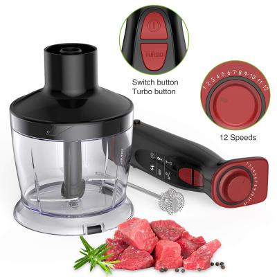 Cina Frullatore manuale multiuso a 12 velocità 800 W per alimenti per bambini / frullati in vendita