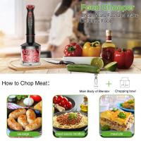 China Smart Stick Variable Speed Hand Blender 5 In 1 Color Customized for sale