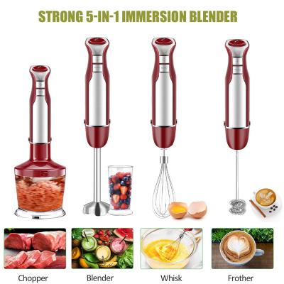 Cina Frullatore ad immersione Multifun Smart Stick 5 in 1 Impugnatura ergonomica a 9 velocità in vendita