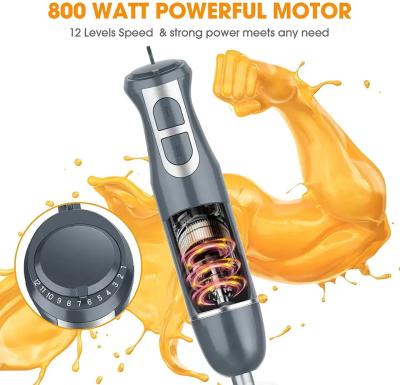 China 3 in 1 400W-de Mixer Multifunctie van de Onderdompelingsstok met gelijkstroom-Motor Te koop