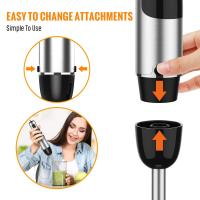 China Powerful DC Motor Handheld Immersion Blender Multi Purpose Accessories for sale