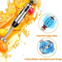 China Powerful DC Motor Handheld Immersion Blender Multi Purpose Accessories for sale
