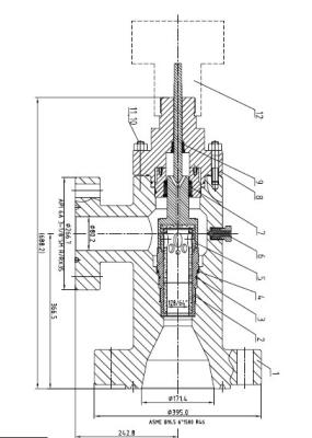 China Pneumatic External Sleeve Choke Valve, 3-1/8