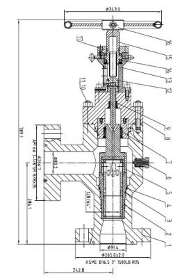 China Manual External Sleeve Choke Valve, 3-1/8