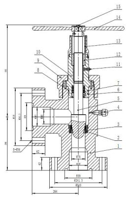 China H2 Adjustable Choke, 4-1/16