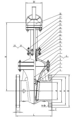 China Gate Valve, 20inch ANSI 300# RF. Full Bore Grade A350/ LF2 for sale