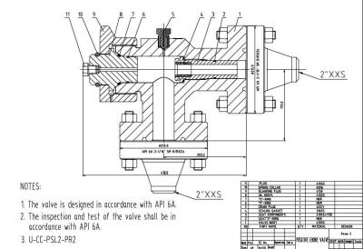 China Positive Choke Valve Type Tee, 2-1/16