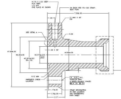 China Adapter FLG Assy, 2-1/16