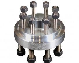 China  13 5/8’’ 15000 psi – 11’’ 5000’’ psi DSA Double Studded Adapter Flange for sale