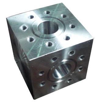 China Studded Cross 4 Way, (4)3-1/8