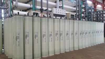Cina 10500GPD Flow 8040 Ultra Low Pressure RO Membrana ad alta permeabilità e forte stabilità Poliammide in vendita