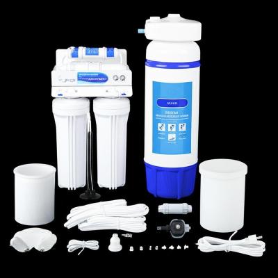 China Easy Installation Residential RO Water Filter with 1 RO Membrane and Complete Package Contents for sale