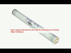 XLP-4040HF Drinking Water Membrane High Capacity Water Treatment RO Membrane
