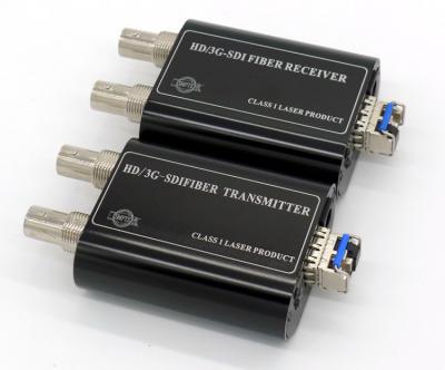 China Broadcast Hight-quality Mini 3G-SDI to fiber converter,support SMPTE424M,292M,259M for sale
