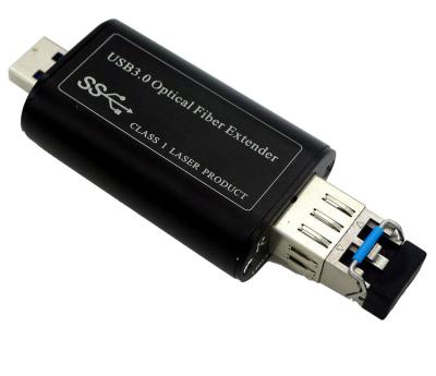 China USB3.0 fiber extender for Microsoft Kinect camera,USB3.0 signal to fiber converter with stable 20 frame for sale