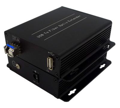 China USB2.0 to fiber extender,support touch screen USB2.0 signal transmission over optical fiber,USB fiber transmission for sale