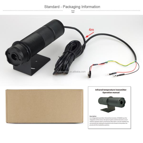 Quality Aluminium Alloy Shell Non Contact Infrared Temperature Sensor 4-20mA for sale