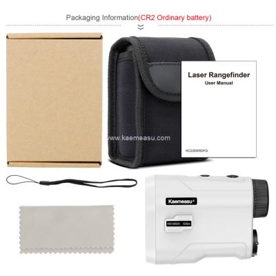 Cina Kaemeasu Golf Range Finder CR2 Battery Model Telescope Flagpole Lock Angle Misura distanza M1000 in vendita