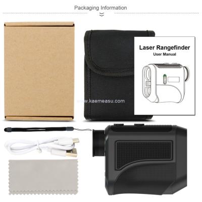 Cina Kaemeasu 6.5X ingrandimento rangefinder angolo di misurazione polo di bandiera blocco golf rangefinder F600 in vendita