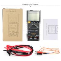 China Kaemeasu 01C 6000 Count True RMS Digital Multimeter with 1000V DC Voltage and 20MHz Frequency Testing for sale