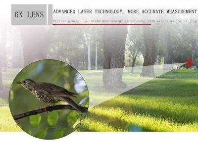 Cina Rangefinder laser ricaricabile portatile Golf Mini Laser Rangefinder con pendenza Golf Laser Rangefinder in vendita