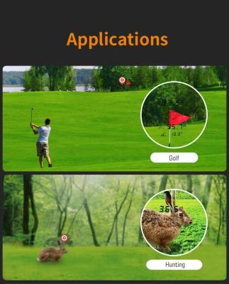 Cina Rangefinder laser ricaricabile portatile Golf Mini Laser Rangefinder con pendenza Golf Laser Rangefinder in vendita