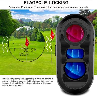 Cina OEM ODM Range Finder 600/800/1000m Golf Distance Meter Modi multipli Laser Rangefinder Telescopio con interruttore di pendenza in vendita