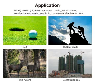 Cina OEM ODM Range Finder 600/800/1000m Golf Distance Meter Modi multipli Laser Rangefinder Telescopio con interruttore di pendenza in vendita
