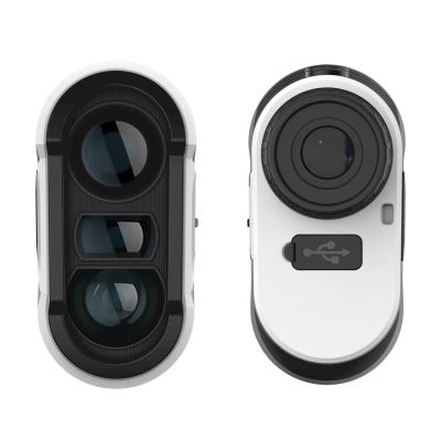 China Golf Digital Laser Rangefinder Instrumentos Ópticos Telescópio Caça Laser Rangefinder 1000m Com Choque E Função Magnética à venda