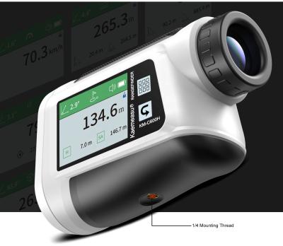 Cina Mini Laser Handheld Rangefinder Strumento di misura della vista Laser Distance Meter Con Smart Touch Screen Display LCD in vendita