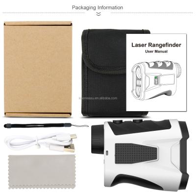 Cina 1000m Laser Range Finder Golf Telescopio Caccia Laser Rangefinder Cina Laser Rangefinder Long Distance Meter in vendita