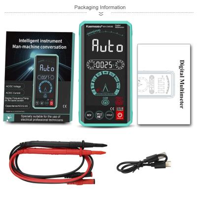 China OEM Electrician Intelligent Voice Multimeter Ture RMS Ncv Voltage Detector Automatic Smart Multimeter Digital Multimeters for sale