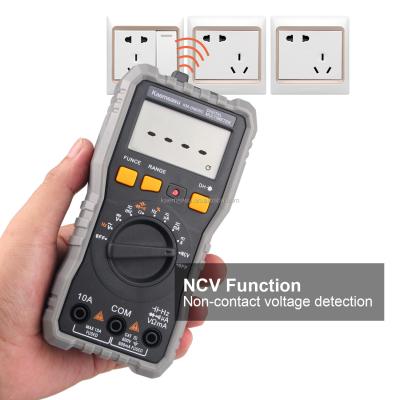China Mini Portable Auto Range Multitester 6000 Counts NCV Electrician Digital Smart Multimeters Perfect for Professionals for sale