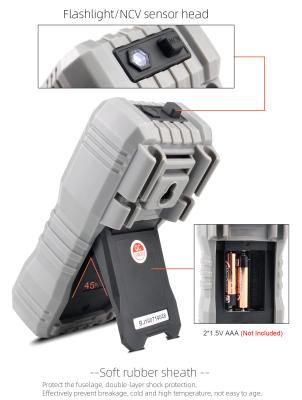 China Mini Portable Auto Range Multitester 6000 Counts NCV Electrician Digital Smart Multimeters Perfect for Professionals for sale