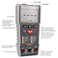 China Wholesale 6000 Counts Auto Range Digital Multimeter True RMS NCV 1000V DC 750V AC for sale