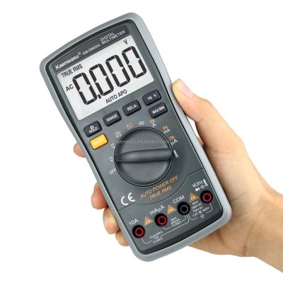 China Electrician Auto Range Multitester 6000 Counts Analogic Multimeter T-RMS Diode Test Continuity Buzzer Digital Multimeters for sale