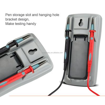 China Electrician Auto Range Multitester 6000 Counts Analogic Multimeter T-RMS Diode Test Continuity Buzzer Digital Multimeters for sale