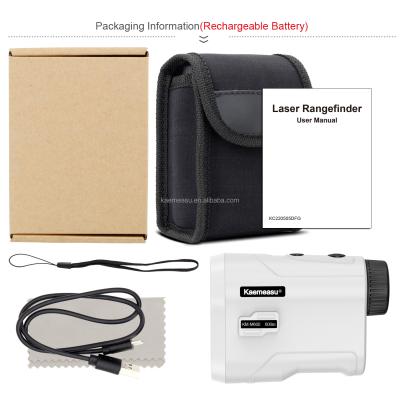 Cina 650Yd Golf Laser Rangefinder Strumenti di misura Laser Distance Meter Binocoli Golf Rangefinder Telescopio in vendita