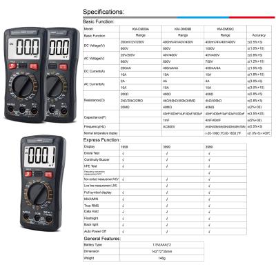 China Customizable Digital Clamp Multimeter for Mobile Phone Repair Portable and Compact 142*72*35mm for sale