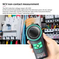 China Smart Digital Multimeter 1000V AC DC Auto Range True RMS NCV Temperature Tester for sale