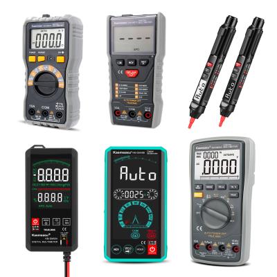 China Automotive Digital Multimeters NCV TRMS Bench Voltage Meter Diode Test Continuity Buzzer Multimetro Smart for sale