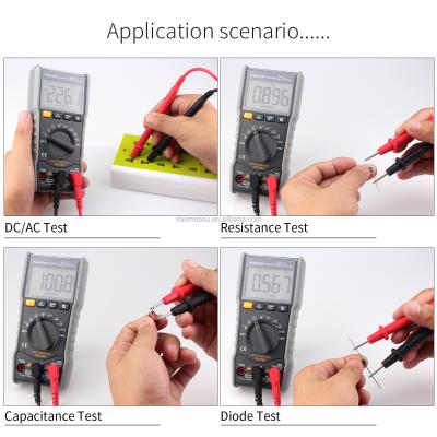 China Mini Portable Multimeters High Precision Auto Range Current Voltage Tester for Accurate Measurements for sale