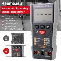 China Auto Range Digital Multimeter 6000 Counts True RMS NCV Voltmeter 1000V DC 750V AC for sale