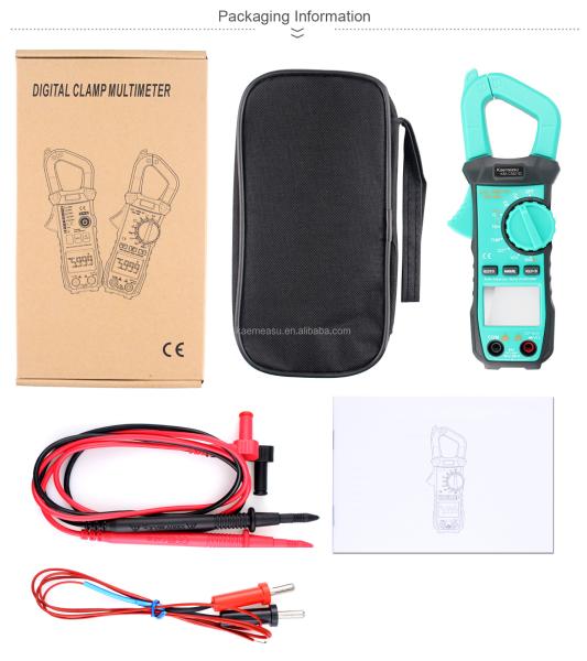 Quality 21D DC AC Digital Clamp Meter 3 5/6 Digit Automatic Diode Test Ture RMS Square for sale