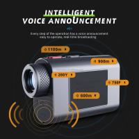 China 600m Multi Function Laser Distance Meter Binoculars 6.5X High Precision Electronic Tape Measure for sale