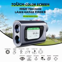 China 600m Multi Function Laser Distance Meter Binoculars 6.5X High Precision Electronic Tape Measure for sale